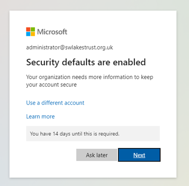 Microsoft Authenticator - CF Systems