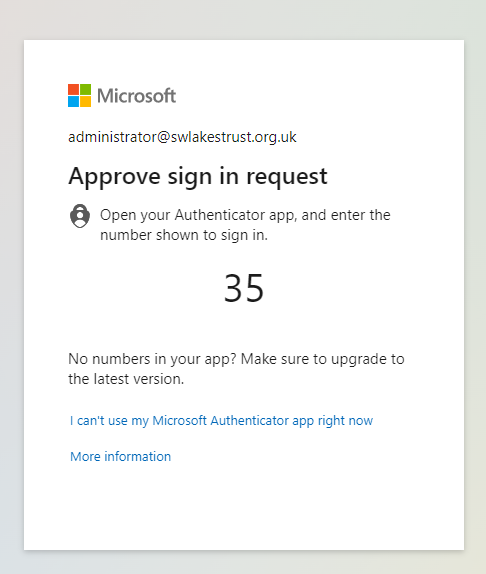 Microsoft Authenticator - CF Systems